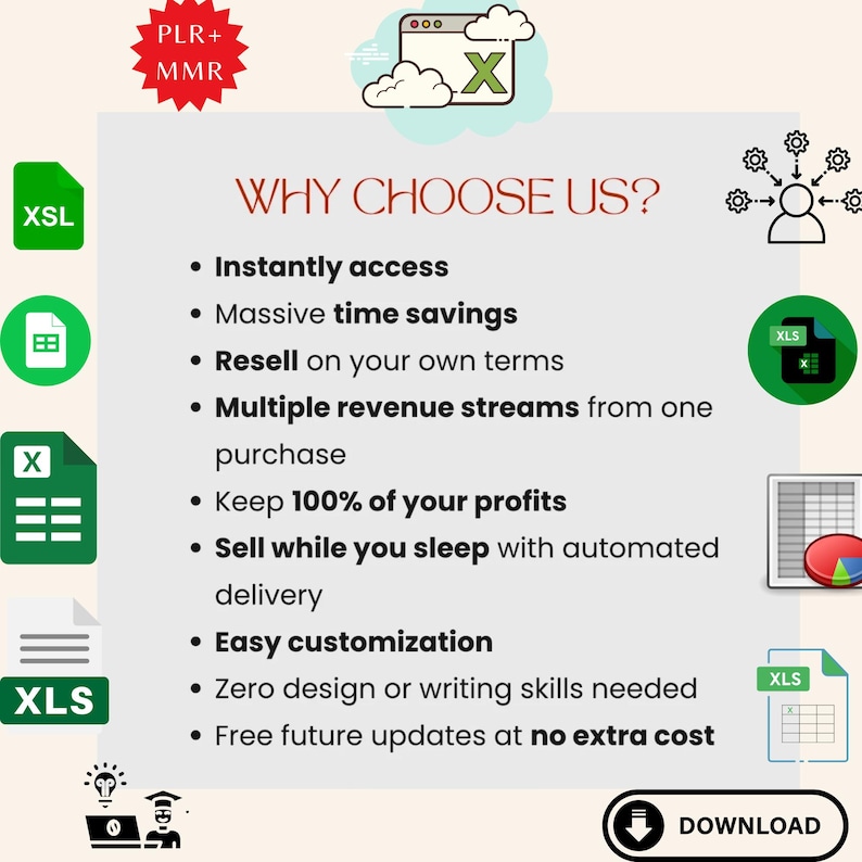 200+ Excel & Google Sheets Templates Bundle | Finance, Sales, Project ...