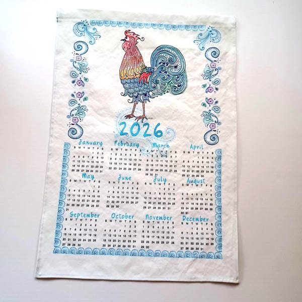 2026 Cloth Calendars - Etsy