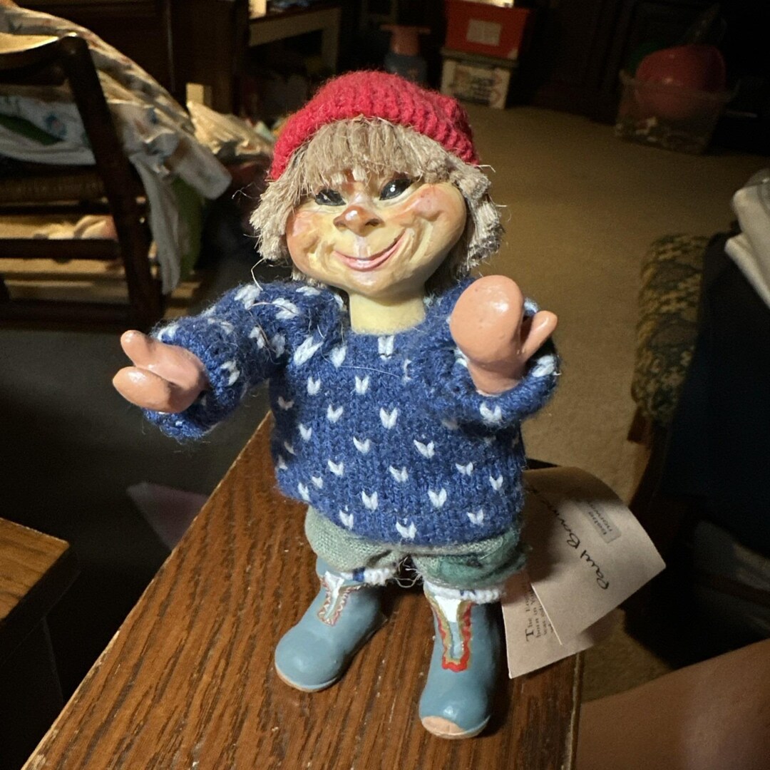 Paul Bonner Bebe Norway Vintage Norwegian Troll Figurine Man Winter ...