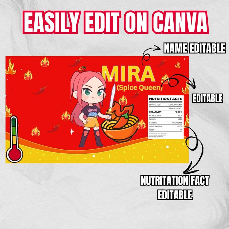 Kpop Demon Hunters | Cup Noodle Labels Ramyeon | Cosplay Party Huntrix ...