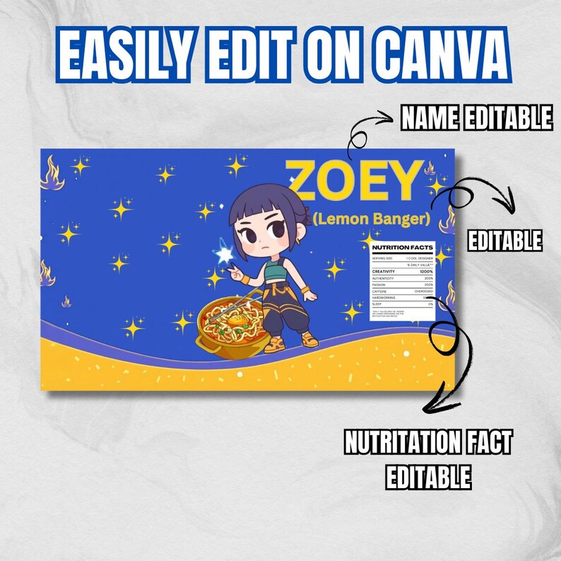 Kpop Demon Hunters | Cup Noodle Labels Ramyeon | Cosplay Party Huntrix ...