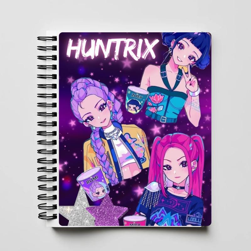 Kpop Demon Hunters Notebook - Etsy