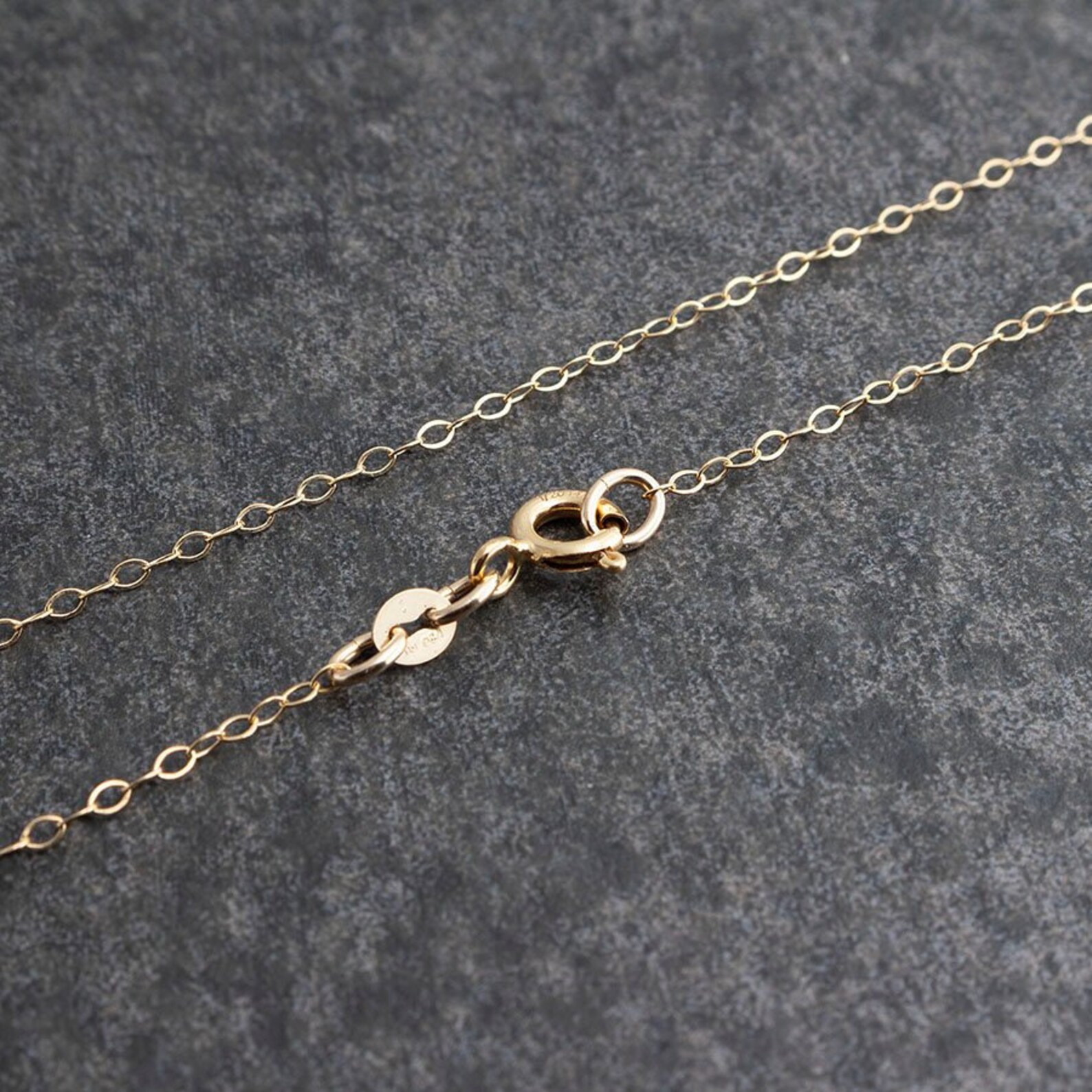 Moonstone Stone Bar Line Necklace, Gold Jewelry, Dainty Minimalist ...