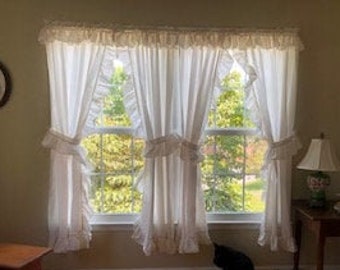 Priscilla Curtains | Etsy