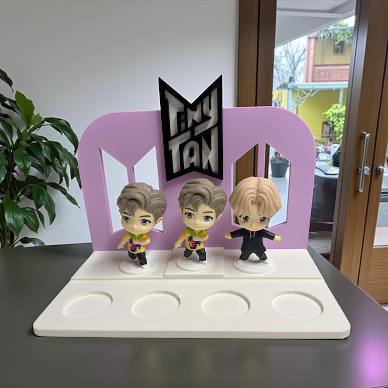 BTS Tiny.tan Display Stand – 3D Printed Figurine Holder for ...