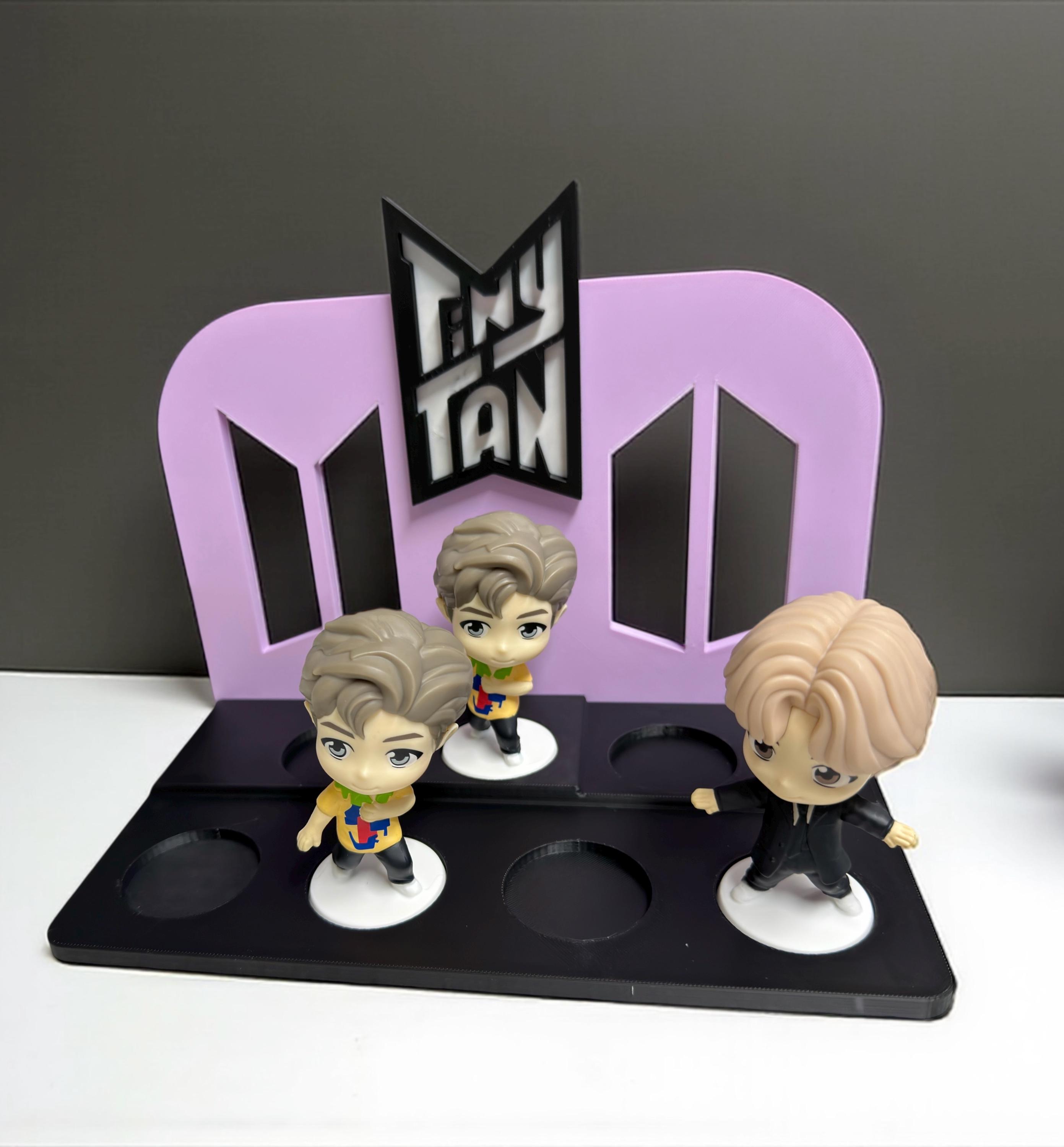 BTS Tiny.tan Display Stand – 3D Printed Figurine Holder for ...