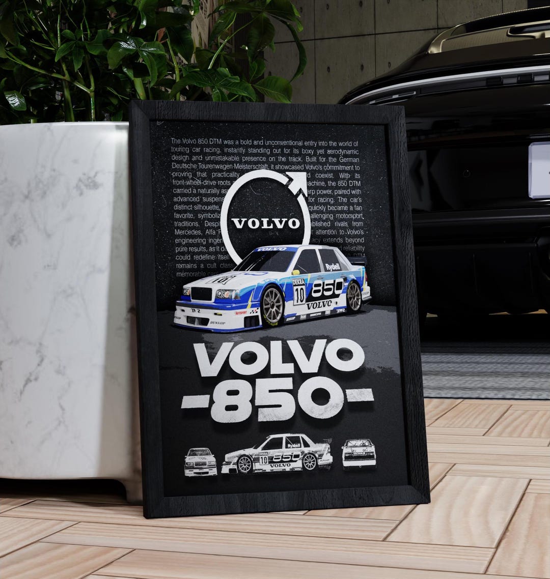 Volvo 850 - Classic Poster + 4 Frame Options - Etsy