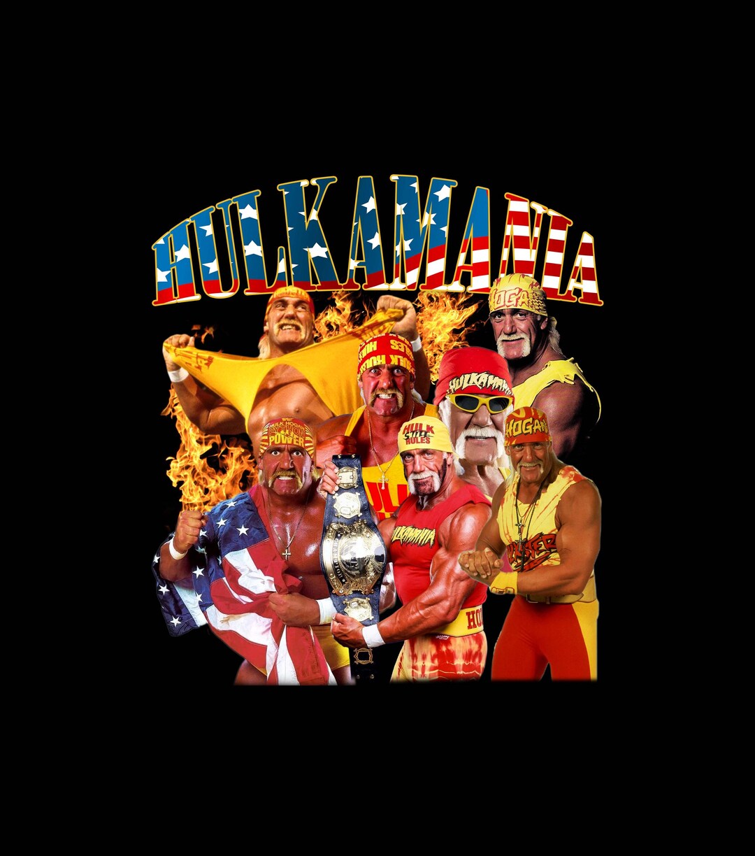 Hulk Hogan Tshirt Design ,hogan PNG Instant Download.300 Dpi - Etsy
