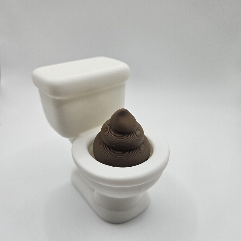 Funny Toilet Clicker Fidget Toy: Stress Relief Desk Gadget - Etsy