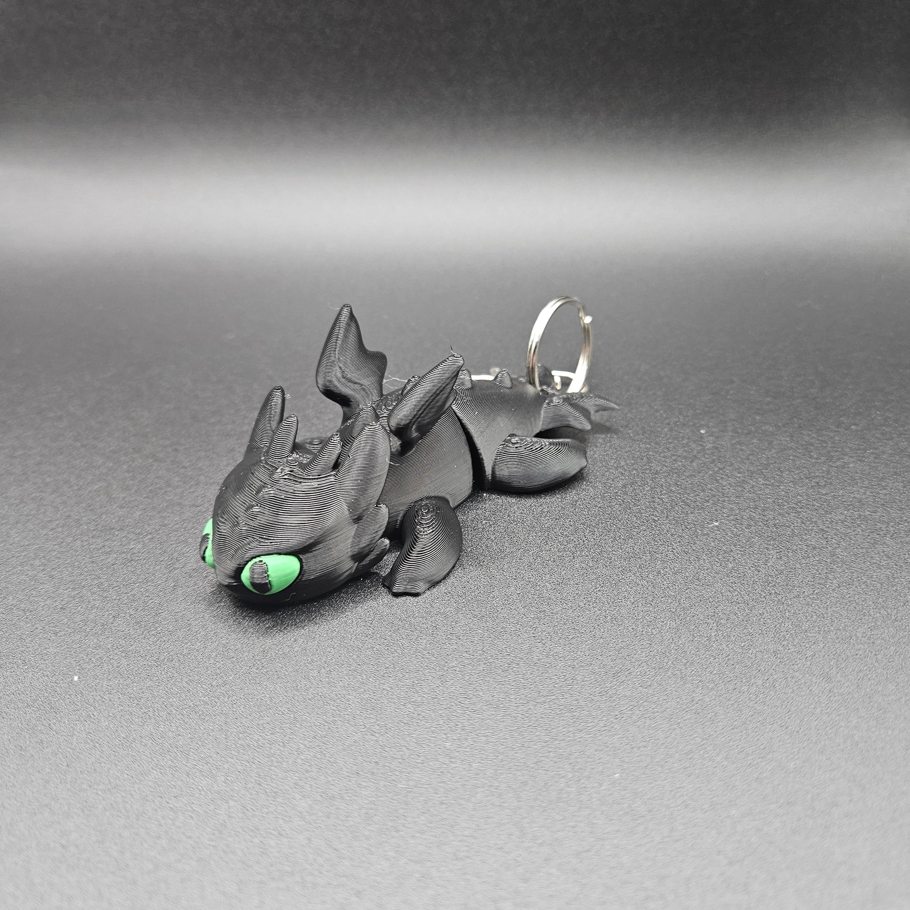 Toothless & Light Fury Keychain Set: 3D Printed Dragon Gift - Etsy