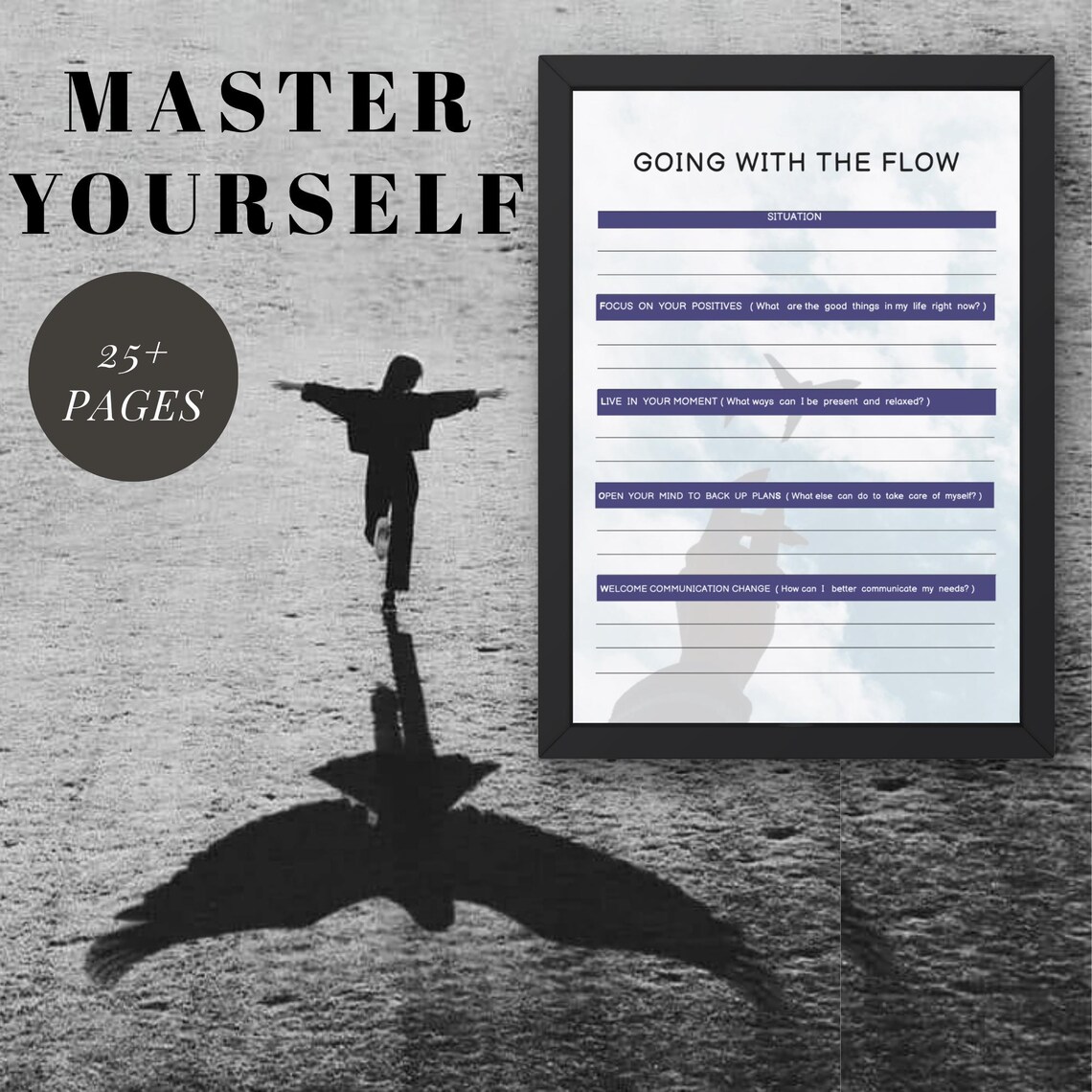 Personal Growth Planner: Self-care Journal, Goal Setting (printable PDF ...