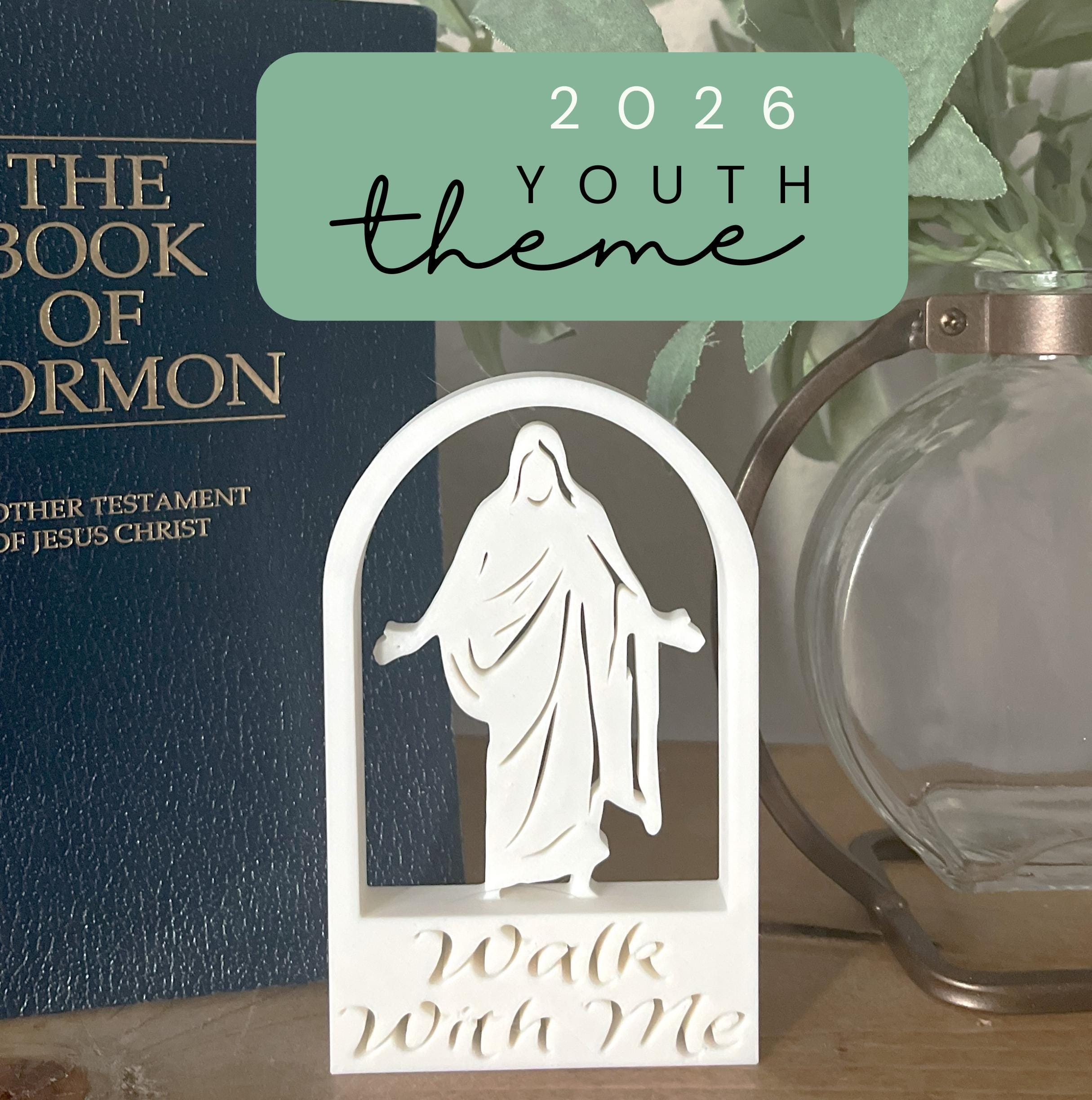 2026 Youth Theme, Model of Jesus Christ in an Arch! Great for Bulk Gift ...