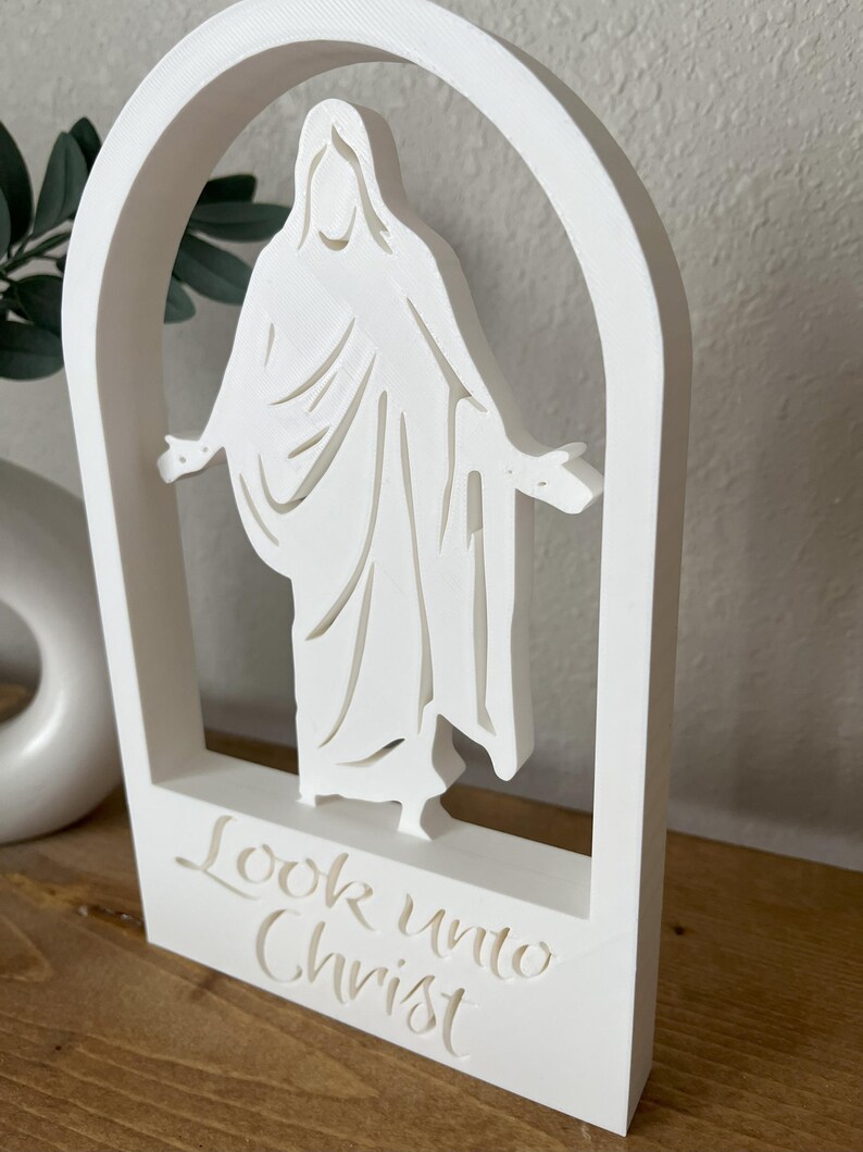 Large Model of Jesus Christ Under Arch! 3D Printed Home and Table Decor ...