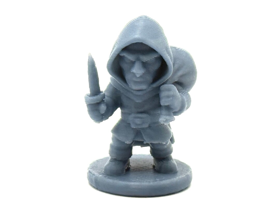 Catan Robber Miniature – STL 3D Printing File, Game Piece for Catan ...