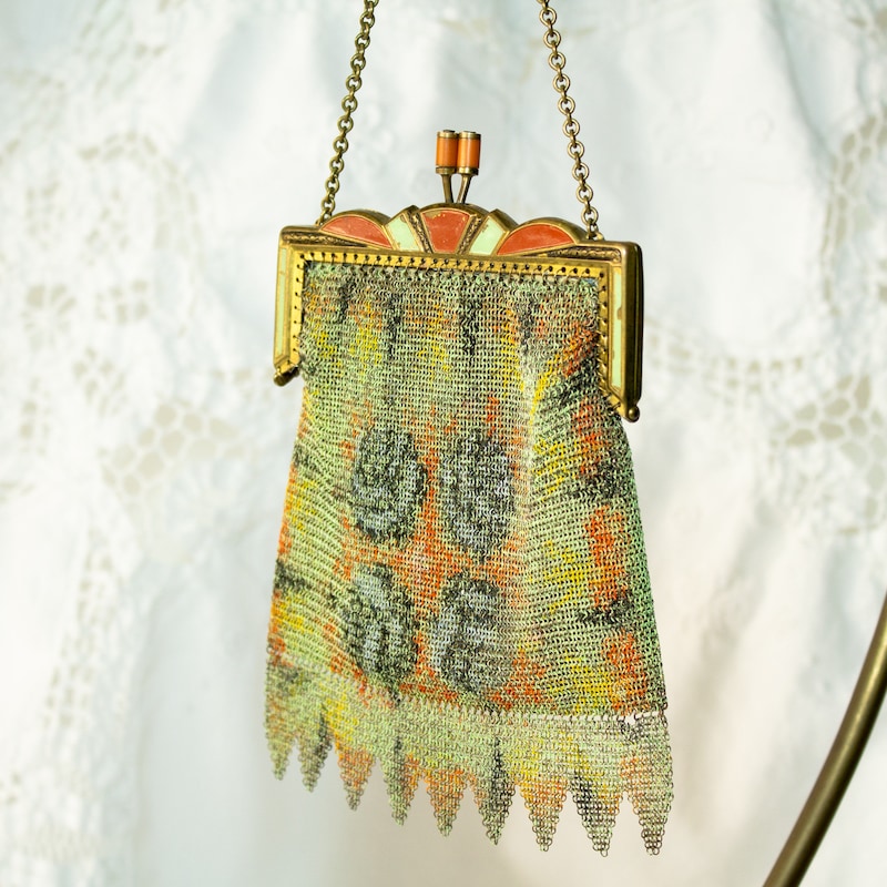 Vintage Mesh Purse - Etsy