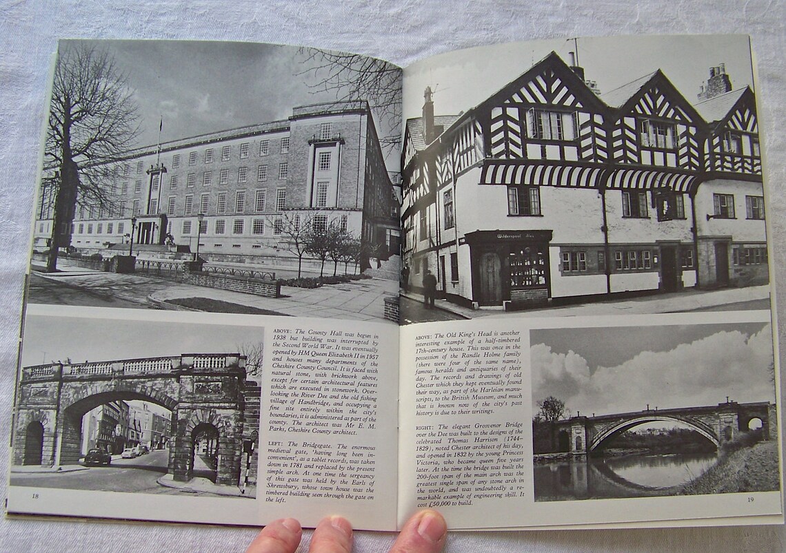 England Travel Guide City of Chester - Etsy