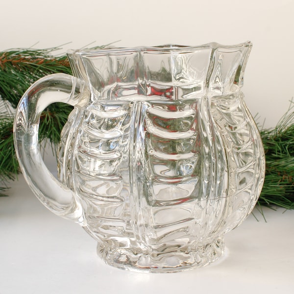 Clear Glass Pitcher - Etsy