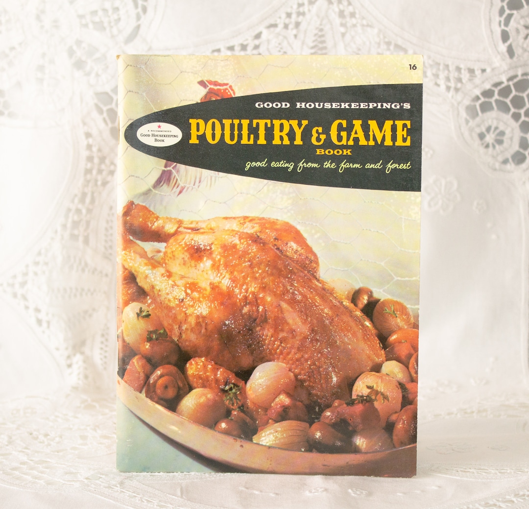 Vintage 1958 Poultry Cookbook Good Housekeeping - Etsy