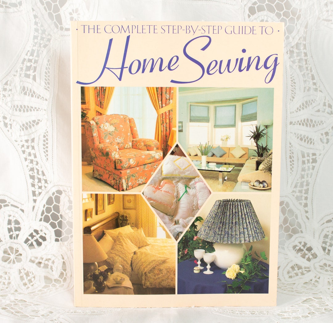Vintage Home Sewing Step-by-step Guide Book - Etsy
