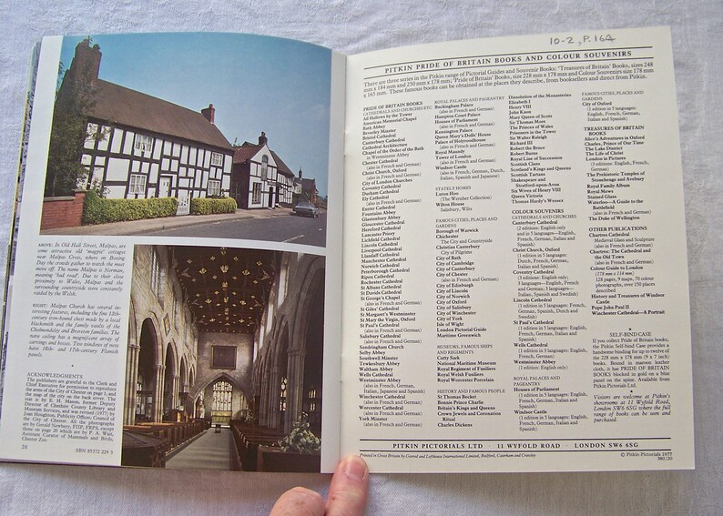 England Travel Guide City of Chester - Etsy
