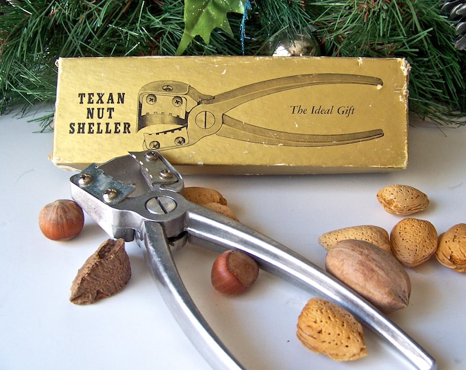 Vintage Texan Nut Sheller Nut Cracker - Etsy