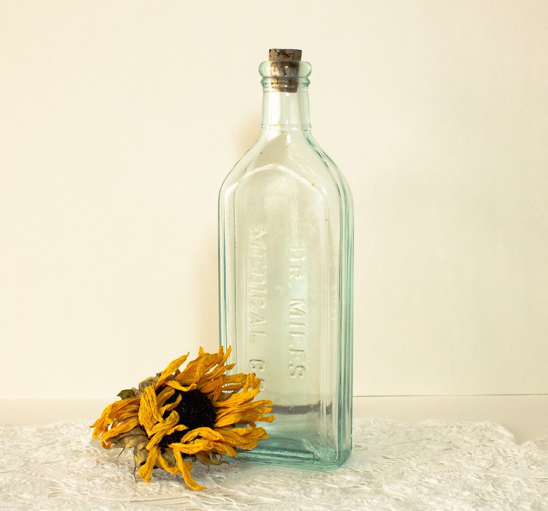 Antique Medicine Bottle Dr Miles Medical Co 1910s - Etsy