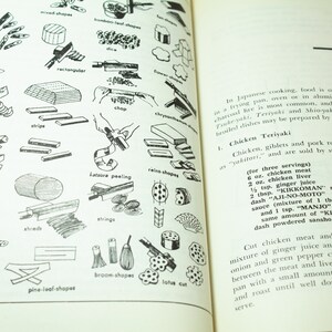 Vintage Japanese Cookbook Teriyaki and Sushi 1971 - Etsy