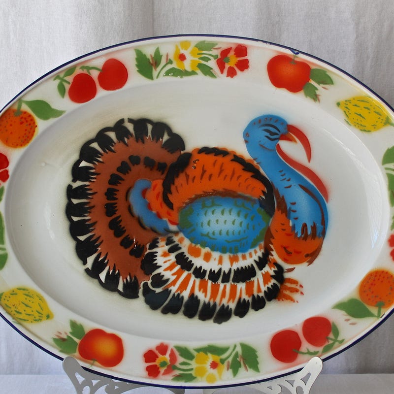 Turkey Plates - Etsy