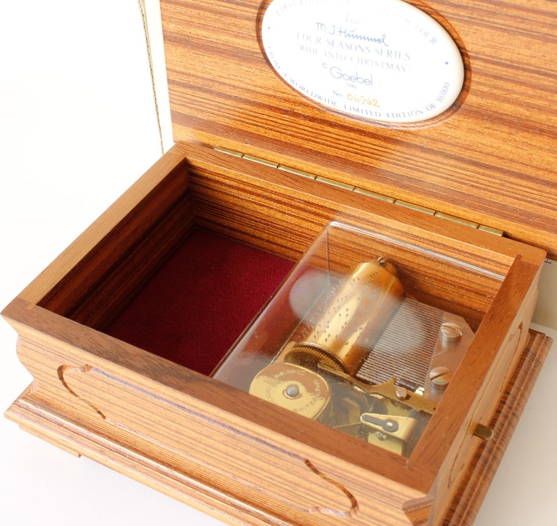 Vintage Goebel Music Box First Edition Four Seasons Series | Etsy