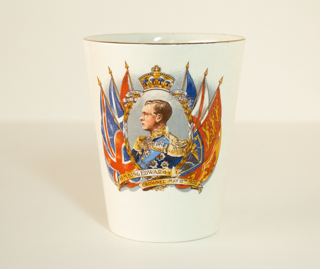 Vintage Coronation Cup, Edward VIII 1937 - Etsy