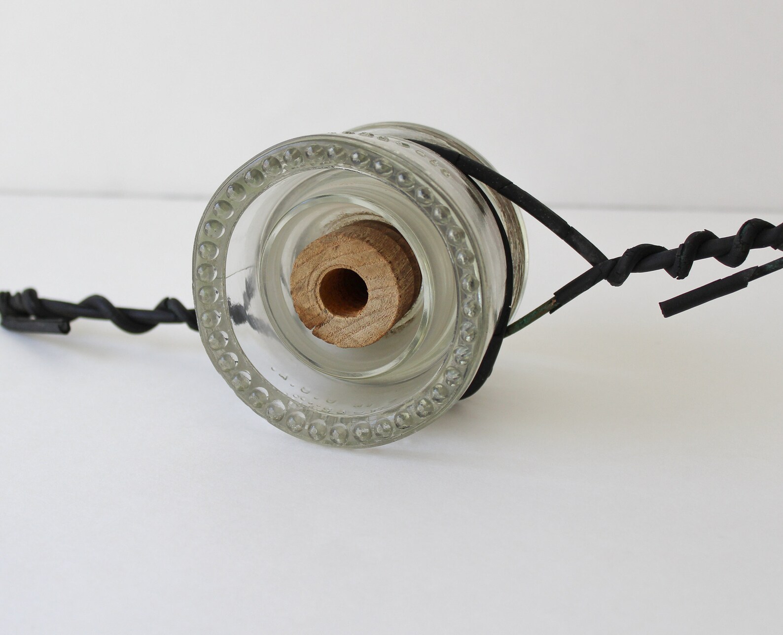 Insulator With Telegraph Wire Hemingray 19 - Etsy