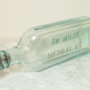 Antique Medicine Bottle Dr Miles Medical Co 1910s - Etsy