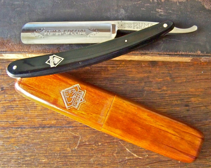 Vintage Puma Special Straight Edge Razor in Original Box RESERVED for Z ...