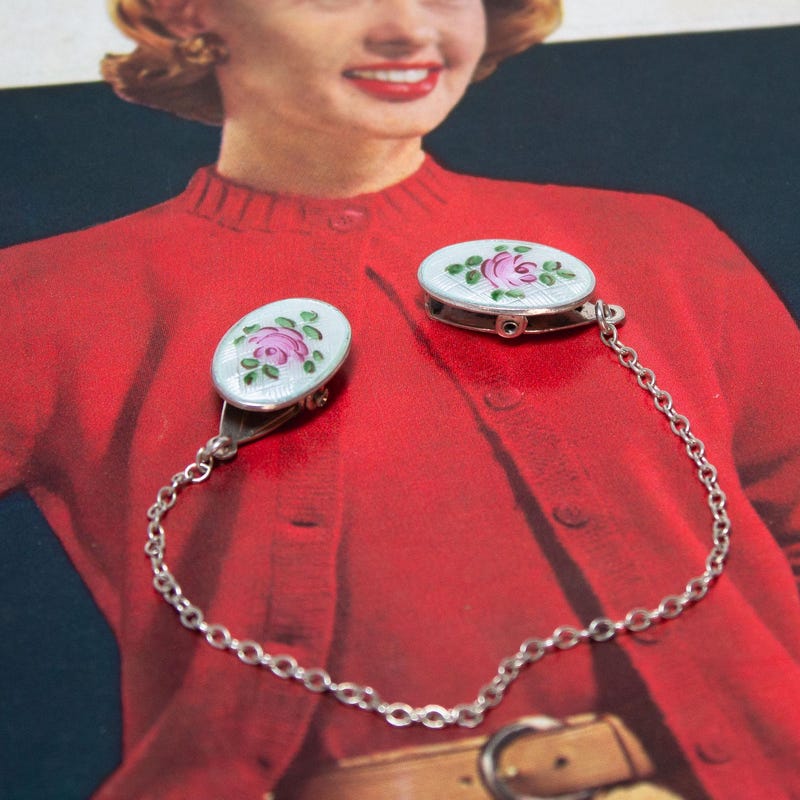 1950s Sweater Clips - Etsy