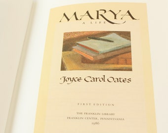 Signed Limited First Edition Vintage Franklin Library Marya: A Life ...