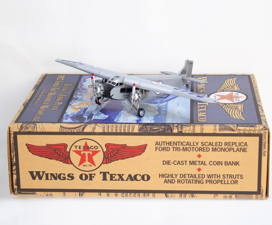 Vintage Texaco's First Plane, 7th in the Series - Etsy