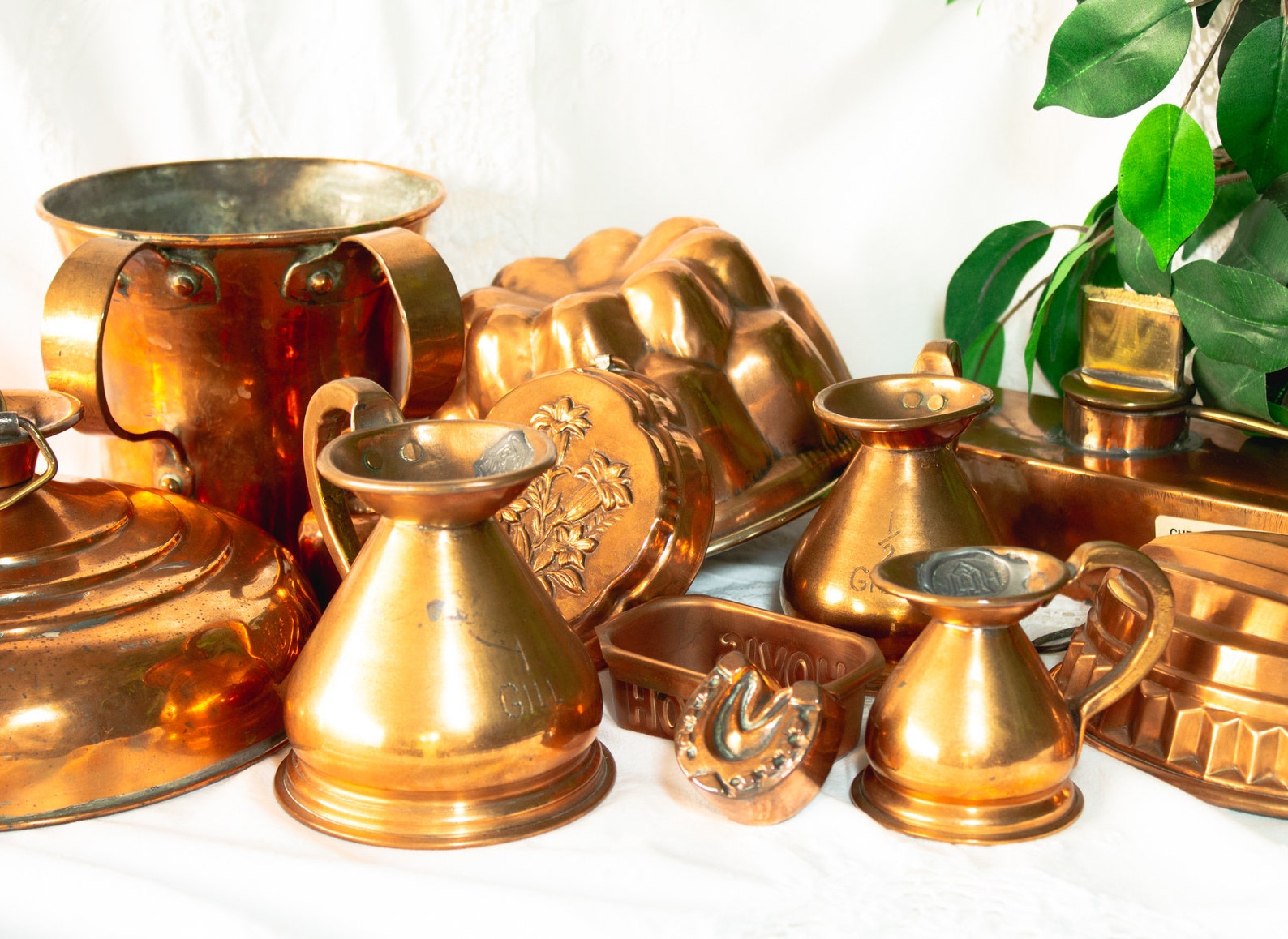 Bed Warmer Solid Copper Hot Water Container Antique Ca Late - Etsy