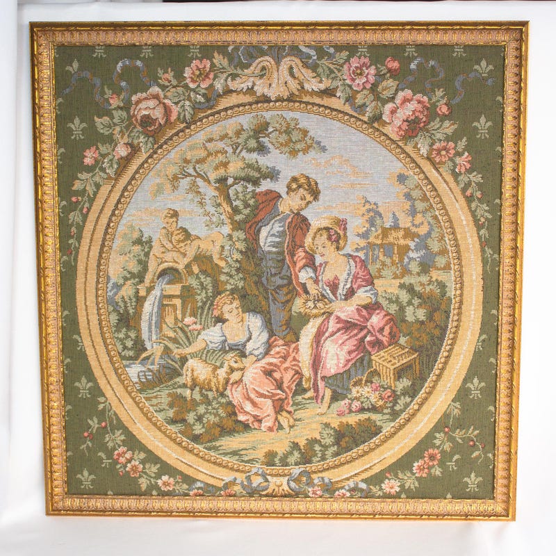 Victorian Small Tapestry - Etsy