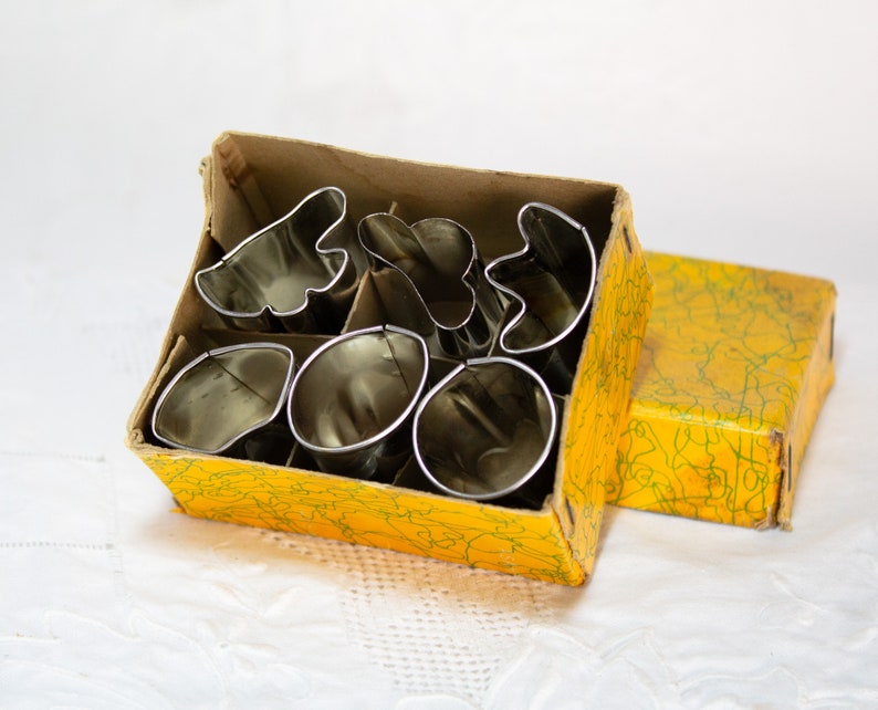 Vintage Aspic Jelly Cutter Set Original Box - Etsy