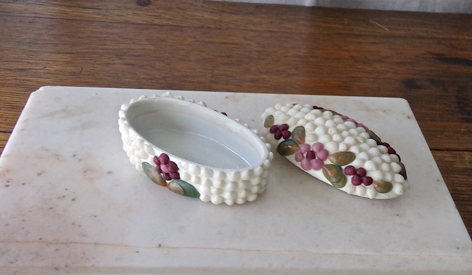 Vintage Seashell Trinket Box Hand Crafted - Etsy