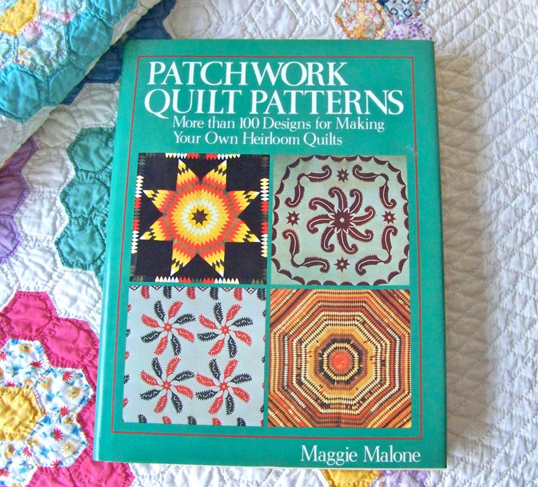 Vintage Quilt Pattern Book Heirloom Patchwork 1989 - Etsy