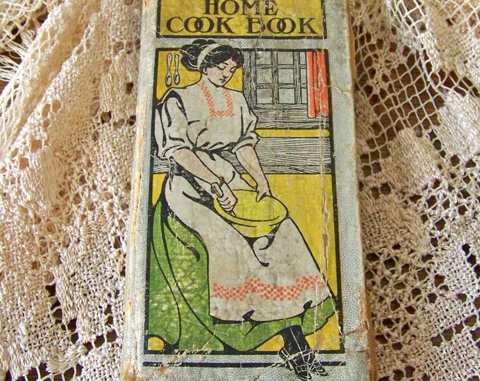 Antique Cookbook National Home Early 1900s Rare Old Recipe Book - Etsy