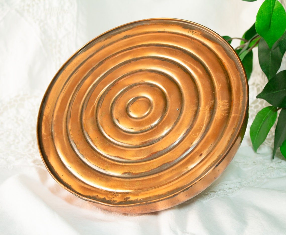 Bed Warmer Solid Copper Hot Water Container Antique Ca Late - Etsy