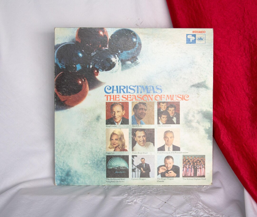 Vintage Christmas Vinyl Record the Season of Music - Etsy