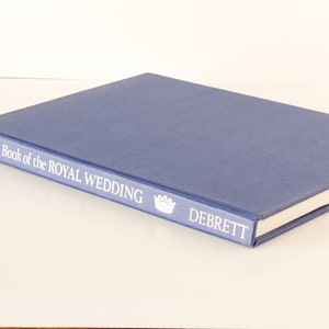 Vintage Royal Wedding Hardcover Book 1981 - Etsy