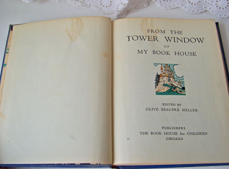 My Book House From the Tower Window Vintage 1937 Volume 10 - Etsy