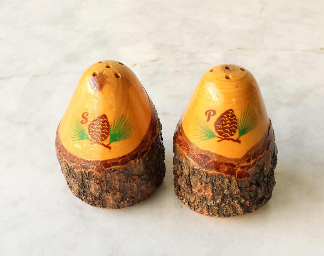 Vintage Tree Branch Salt and Pepper Shakers - Etsy