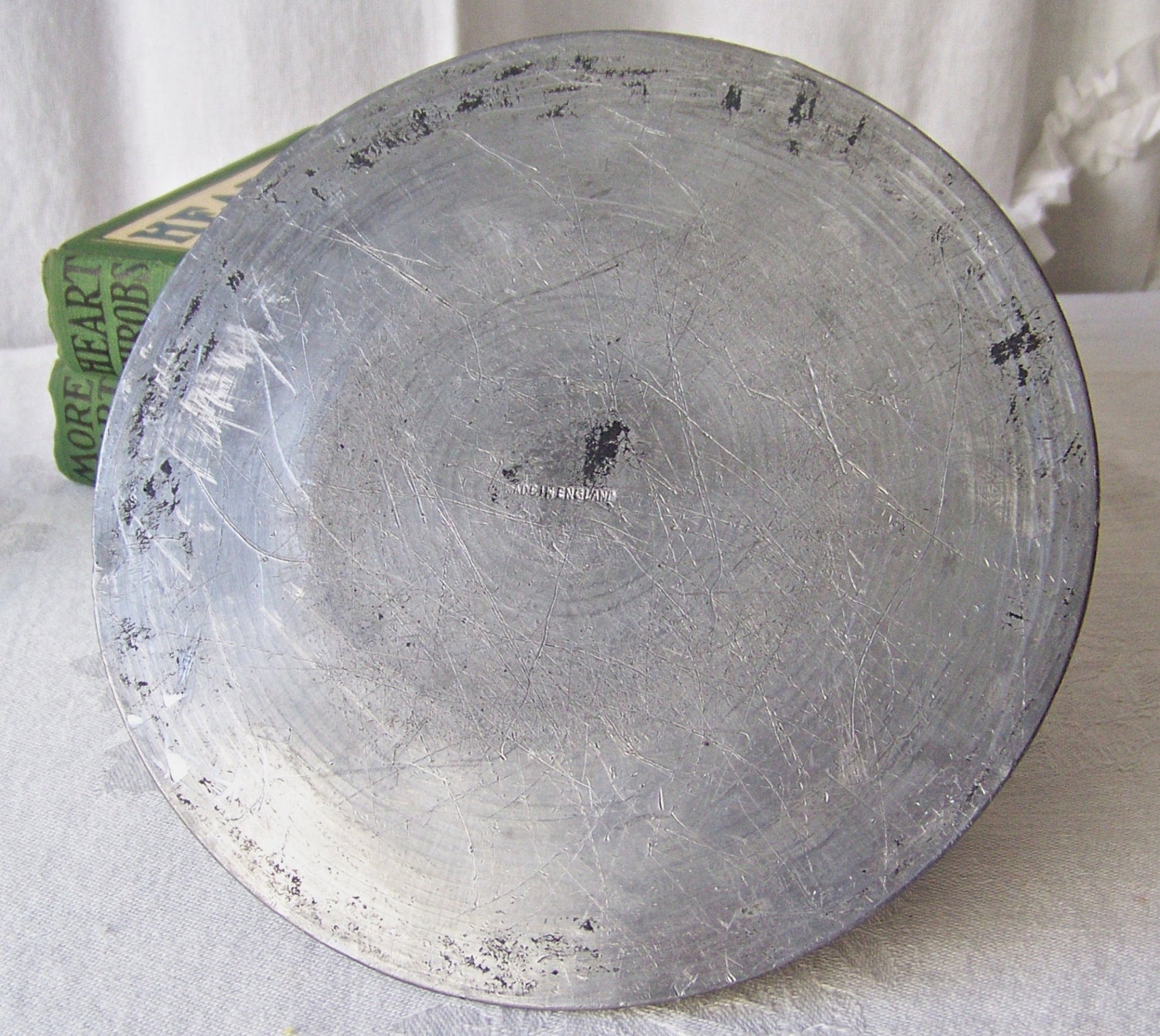 Vintage Ink Pot Pewter Inkwell England Rare Antique Circa | Etsy