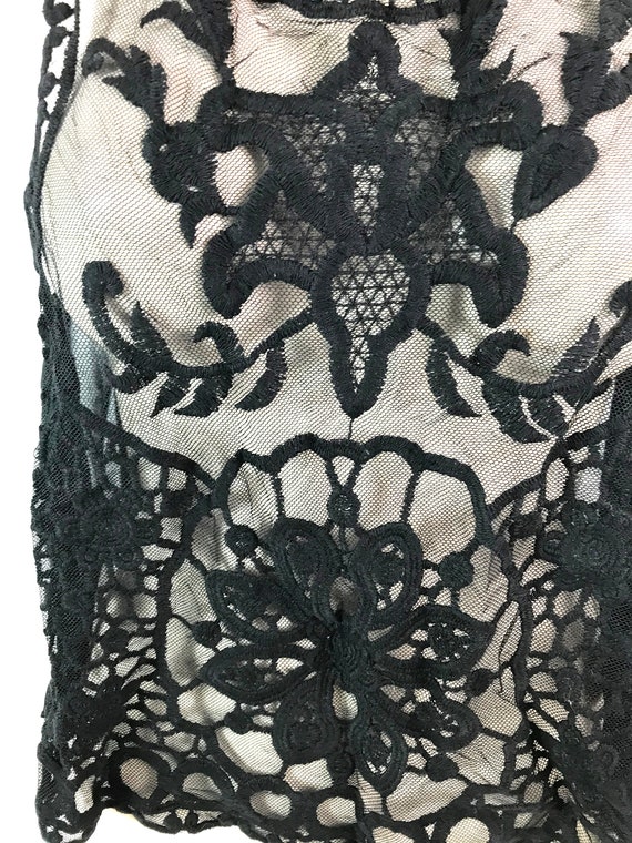 vintage sheer lace top - Gem