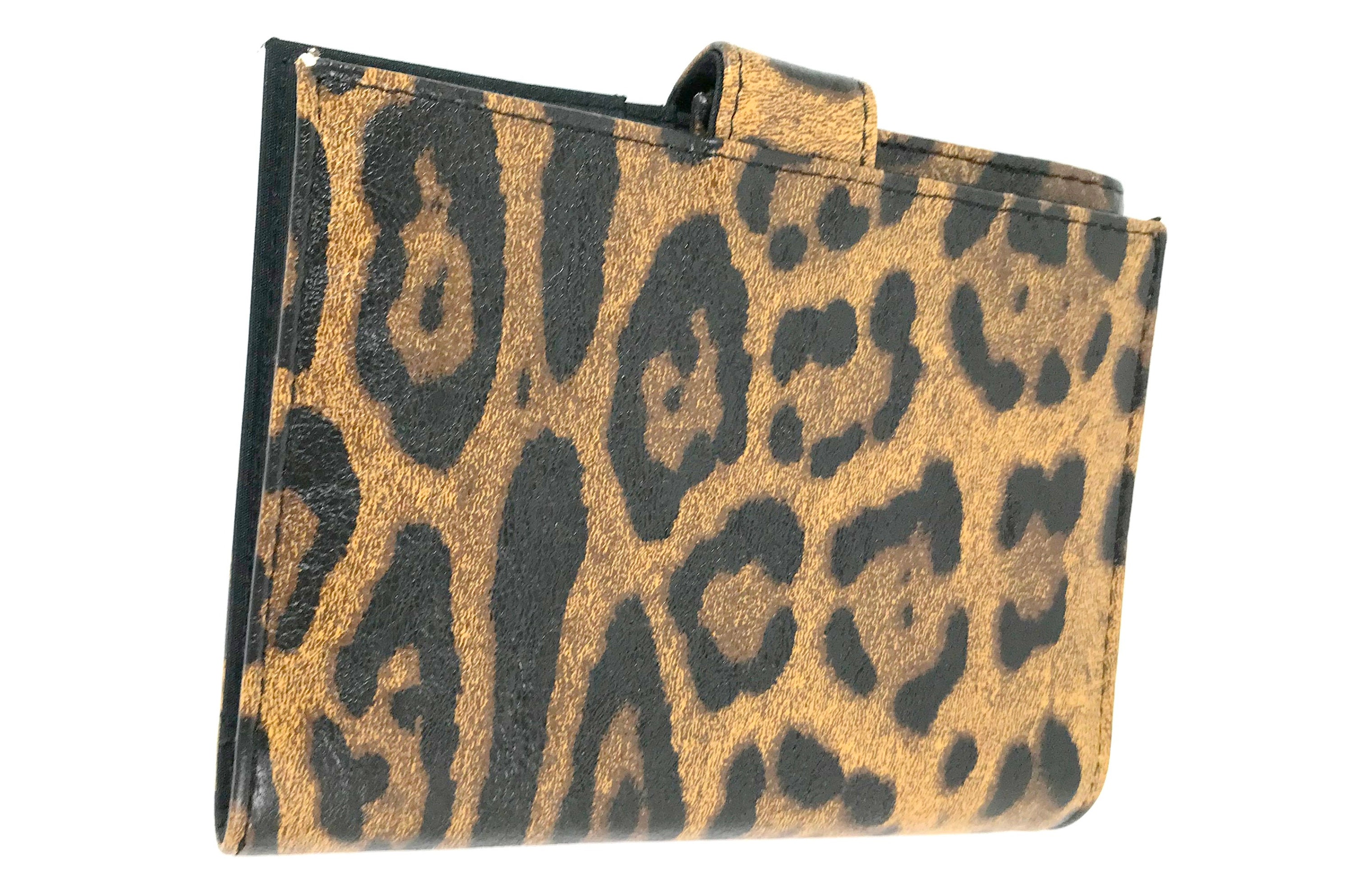 Vintage Rolf's Leopard Skin Wallet - Etsy